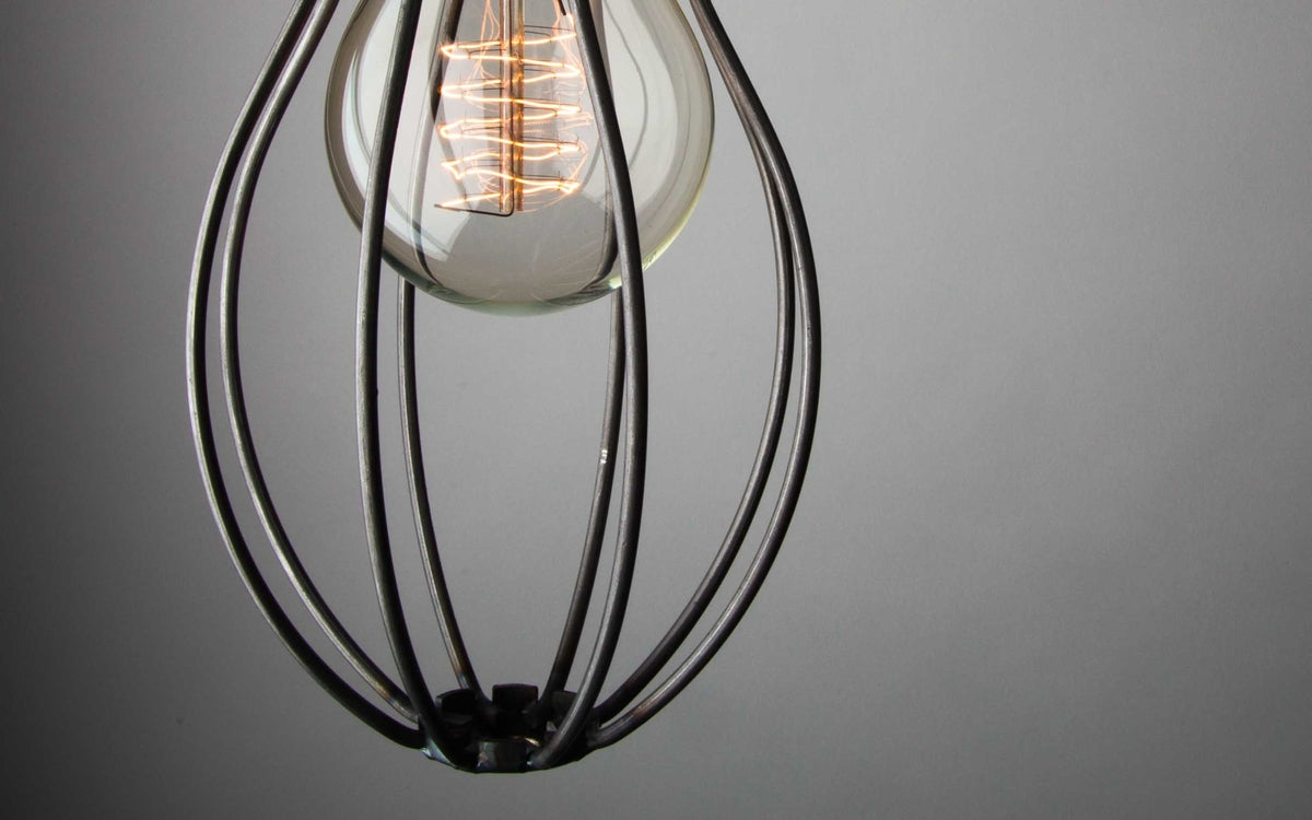 New: The Bronze Maria Banjo | Wall Light with Cage