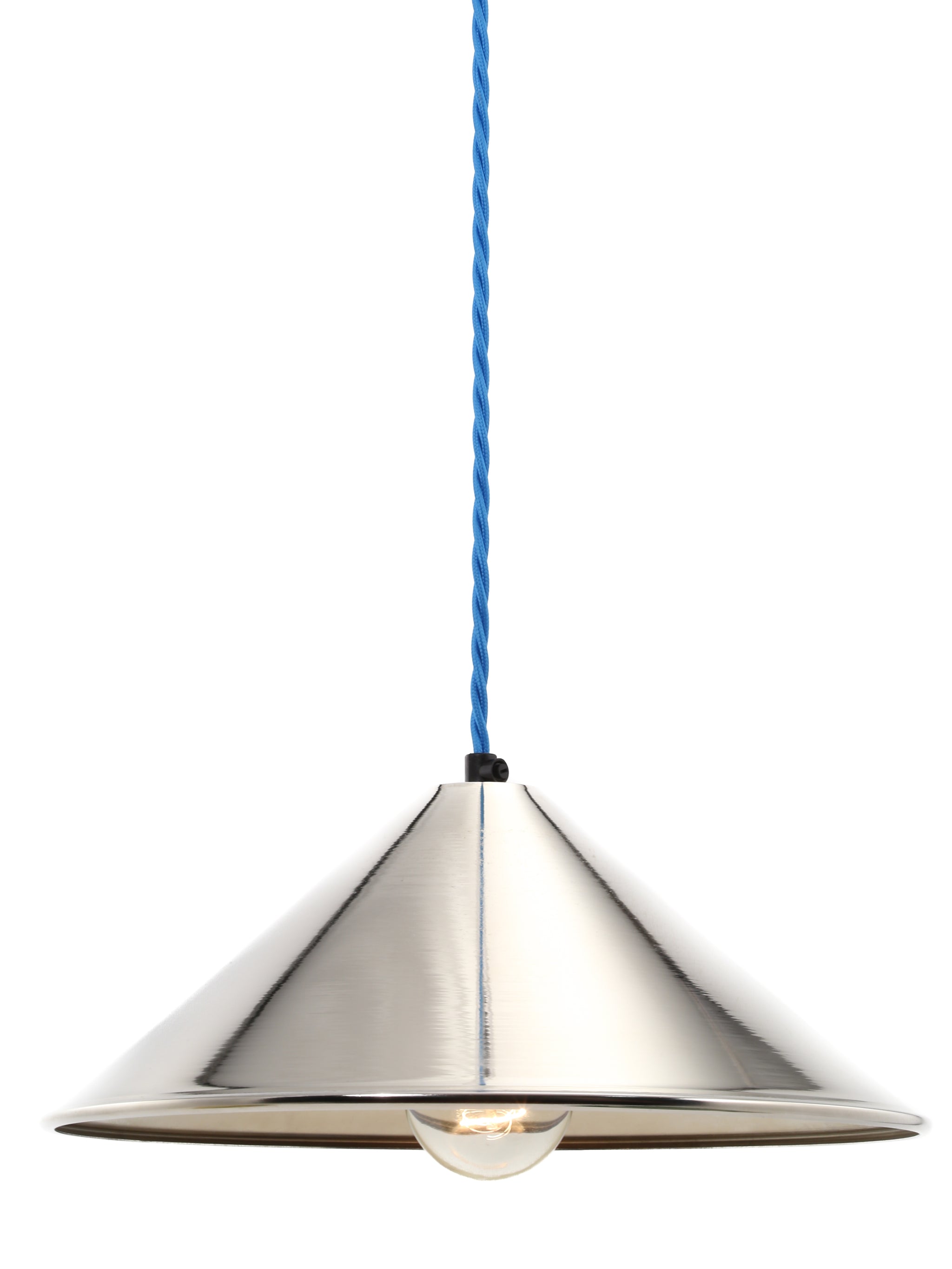 Silver Cone Lamp Shades | Pendant Light Shades