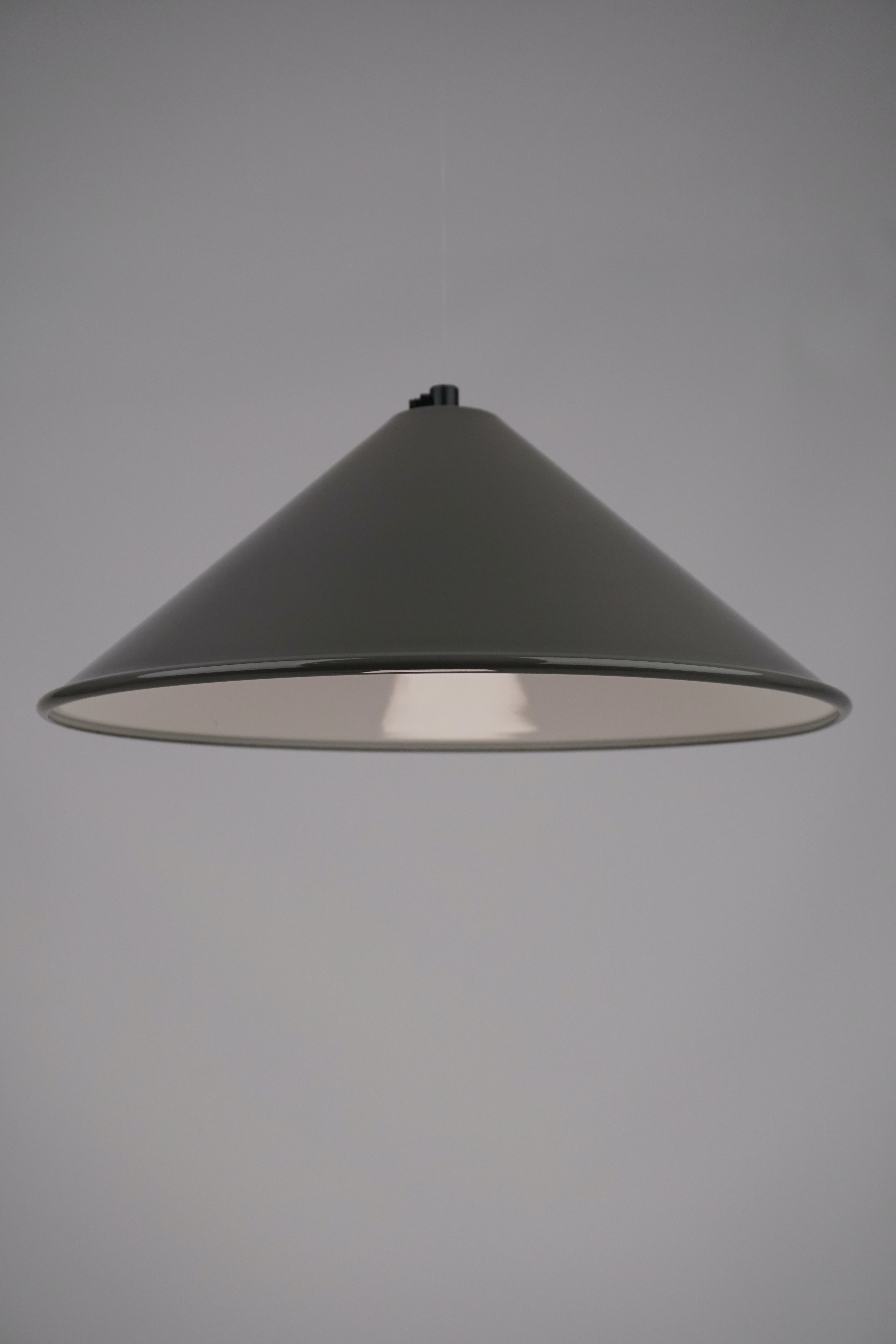 Grey Cone Lamp Shade | Worn Lighting