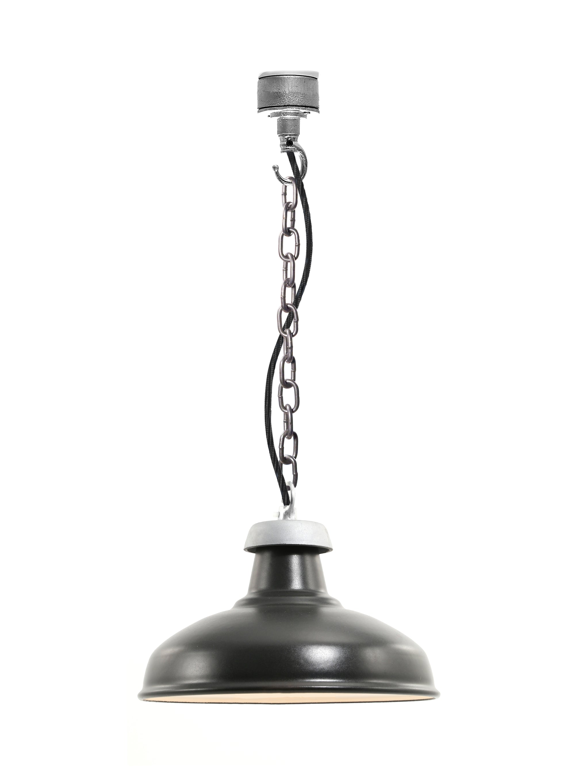 Kitchen Lamp Shades: Small Chained Reflector - Factorylux