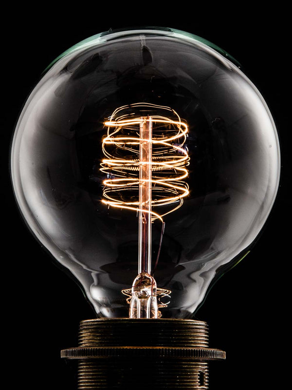 Small Globe Loop Filament Light Bulb | B22 Bayonet | 60W | X 9 Bundle